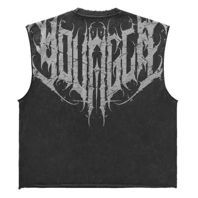 ins风宽松全棉跑步健身青年背心