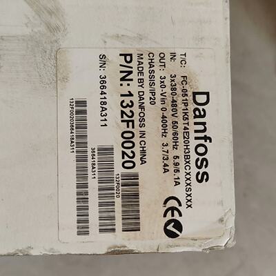 询价-Danfoss 132F0020 变频器 库存，