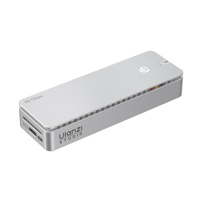 Ulanzi优篮子DT580 80Gbps硬盘盒Mac雷电5/4 M.2 NVMe固态硬盘盒