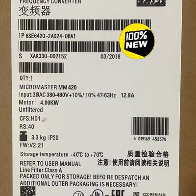 【询价】6SE6420-2AD24-0BA1MM420变频适用