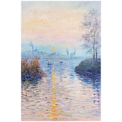 纯手绘油画大芬村装饰画抽象风景