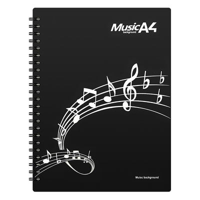 乐谱夹改谱册单页不反光展开式