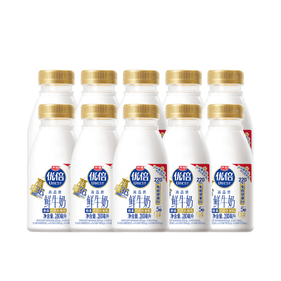 【所有女生的衣橱直播间】光明优倍浓醇280ml*6+优倍有机185ml*4