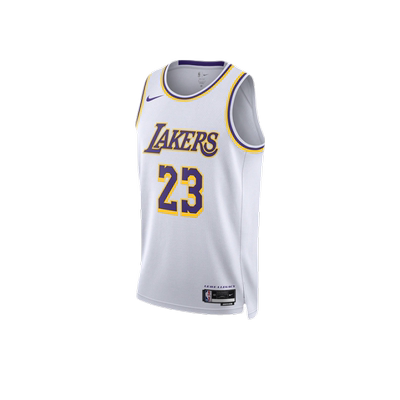 【自营】nike耐克NBA湖人队威斯布鲁克SW男子篮球球衣DN2081-103