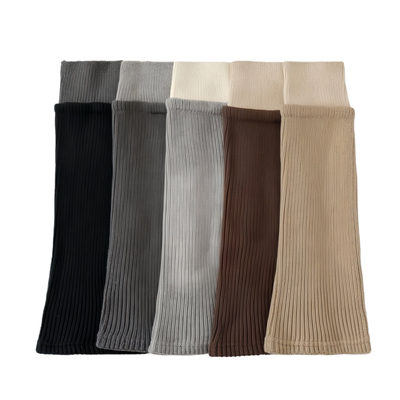 秋冬保暖显瘦羊毛堆堆袜套防滑