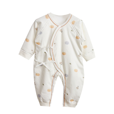 婴儿连体衣春秋冬款薄棉加厚棉衣