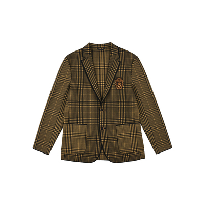 【针织弹力】Raidy Boer/雷迪波尔秋冬贴布绣图案西服外套5474-39