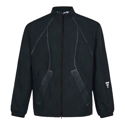 Adidas/阿迪达斯正品春季男士宽松运动经典梭织立领外套KU5308