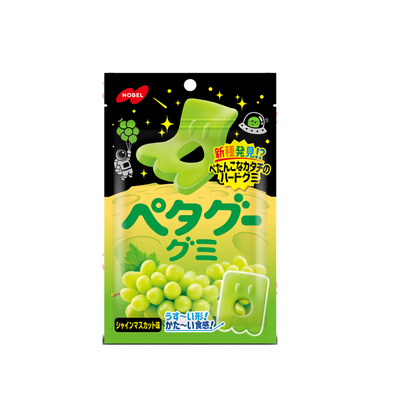 日本诺贝尔Nobel软糖星星巨峰味宇宙人果汁口味龟型汽水果味好看