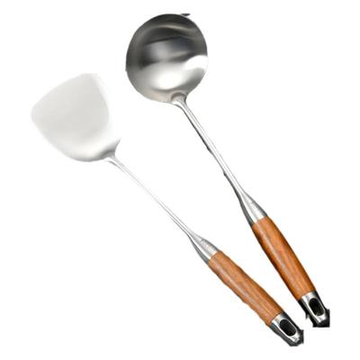 wootii锅铲304不锈钢加厚炒菜铲子锅铲汤勺煎铲家用厨具套装铲勺