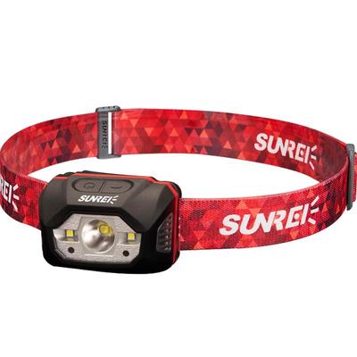 山力士越野露营徒步防水感应头灯