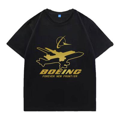 波音BOEING短袖t恤飞行员衣服