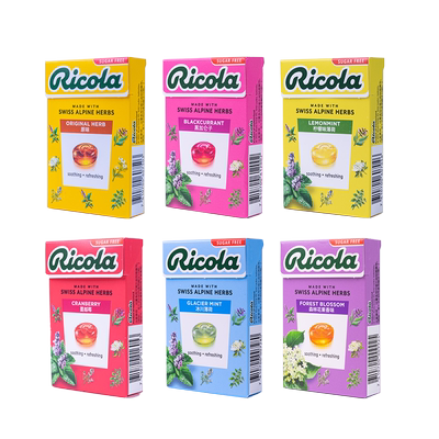 利口乐进口无糖薄荷糖润喉糖40g