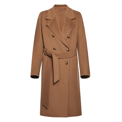 羊毛外套FivePlus双面呢赫本风