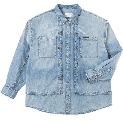 【NCT JAEMIN同款】Lee× FENG CHEN WANG联名商场26年男牛仔衬衫