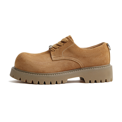 【德比大黄靴】马登棕色德比鞋