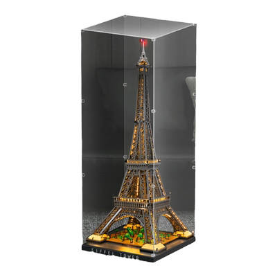 适用于乐高埃菲尔铁塔积木展示盒