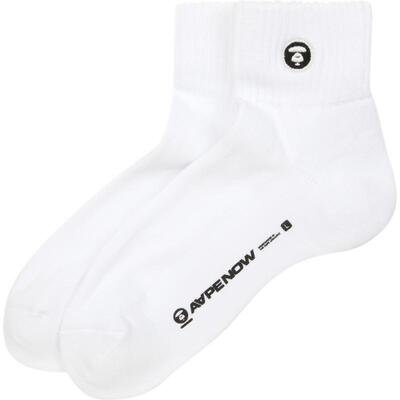 Aape纯色简约潮流短袜