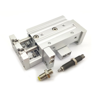 SMC型气动滑台气缸MXQ/MXS6/8/12/16/25L-10/20/30/40/50/75/AS/B