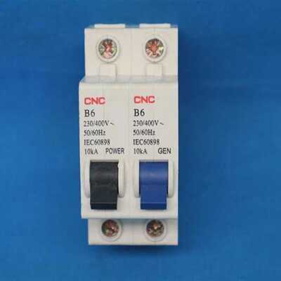 CNC B6 IEC60898 Circuit Breaker 230/400V 30Days Warranty Fas
