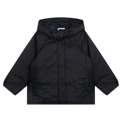 GLOBAL WORK 羽绒服女冬季新款连帽抽绳保暖纯色厚外套495695