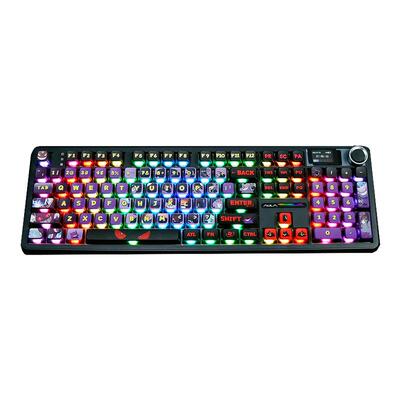 狼蛛f108pro无线蓝牙机械键盘