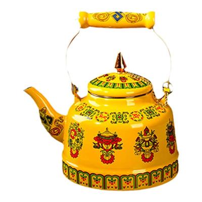 烧水壶珐琅搪瓷中国风