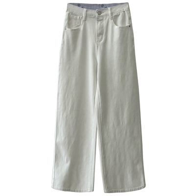 白牛也能巨显瘦！超薄直筒牛仔裤