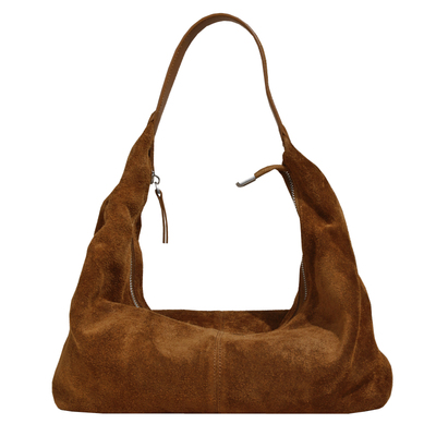 EZRO磨砂牛皮单肩手提腋下托特包