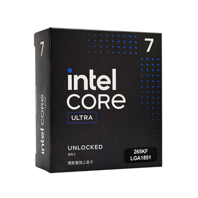 intel/英特尔酷睿Ultra 7 265KF处理器u7265kf盒装CPU电脑