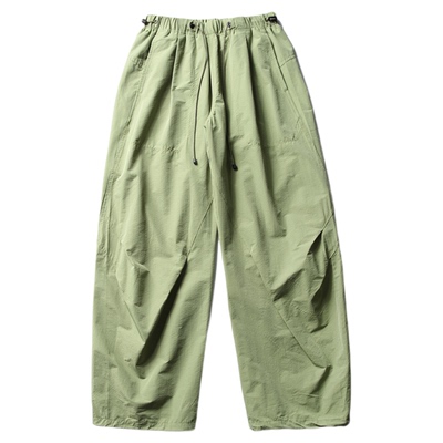 TIRED宽松潮流加绒直筒休闲裤