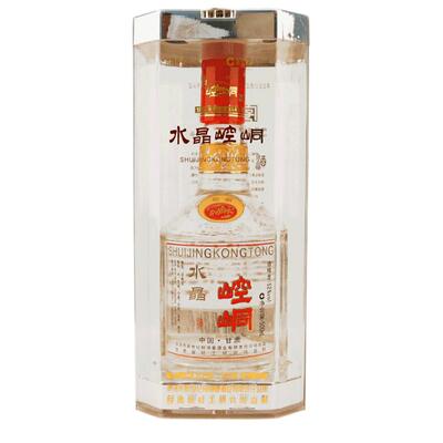 崆峒水晶52度平凉特产浓香型白酒