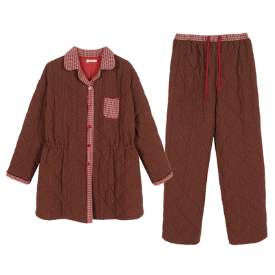 朵朵可可女纯棉经典款夹棉冬季