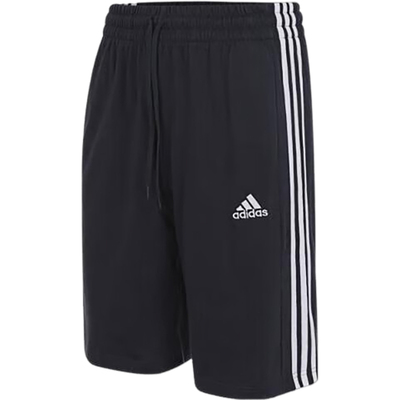 Adidas/阿迪达斯正品复古男士宽松休闲针织夏季短裤IC9383