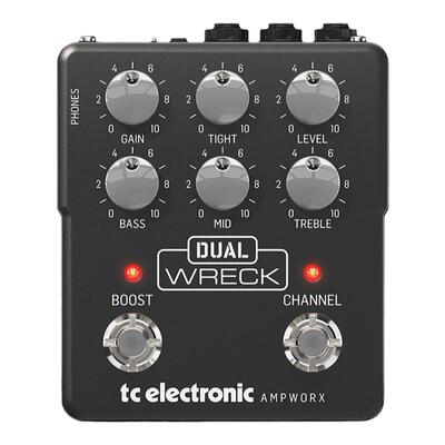 TC ELECTRONIC DUAL WRECK PREAMP 双整流箱体单块效果器