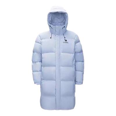 骆驼女装羽绒服加厚中长款2025新款冬季防风防寒保暖连帽羽绒外套