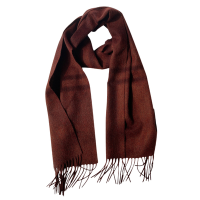 秋冬季窄版保暖男士围巾