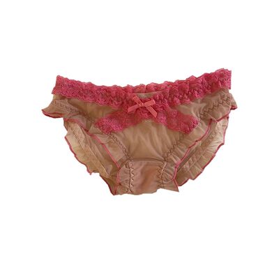 纯欲网纱蕾丝花边内裤女