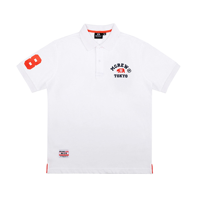 MCREW刺绣休闲纯棉POLO衫