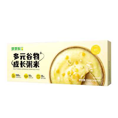 芽芽乐有机多谷物宝宝婴儿胚芽米