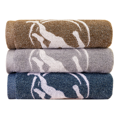 家用不掉毛吸水耐脏大号澡巾纯棉