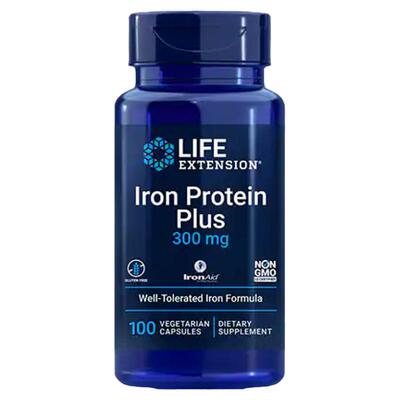 补充铁元素美国Life Extension琥珀蛋白酸铁剂Iron Protein 15mg