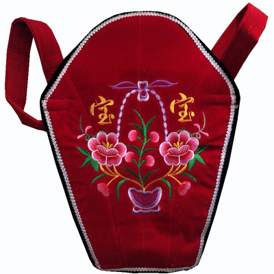 冬天贵州新生儿宝宝抱神器背带