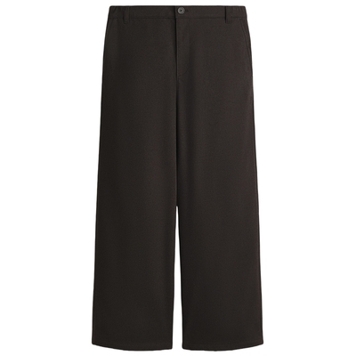 HM冬季男装宽松款斜纹布长裤1318453