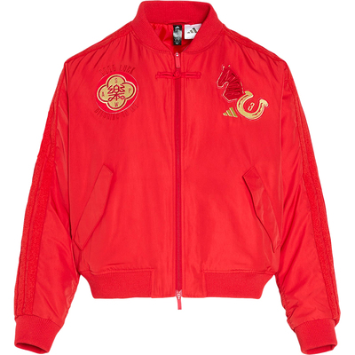 Adidas/阿迪达斯正品2025冬季款男士日常立领宽松运动外套KQ5094