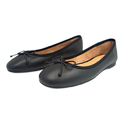 Rockport/乐步休闲软底平跟女鞋2025夏蝴蝶结浅口平底单鞋真羊皮