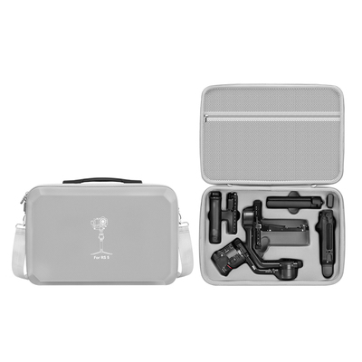 XFJI适用大疆DJI RS5收纳包套装版便携RoninS如影5手持云台稳定器保护盒标准版全套配件手提箱斜肩手提包黑色