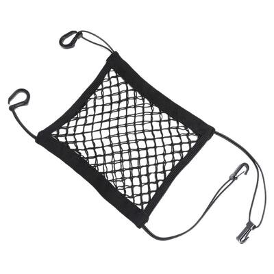 汽车中间网格网隔网座椅车载挡网储物网兜座位后收纳袋悬挂式文件