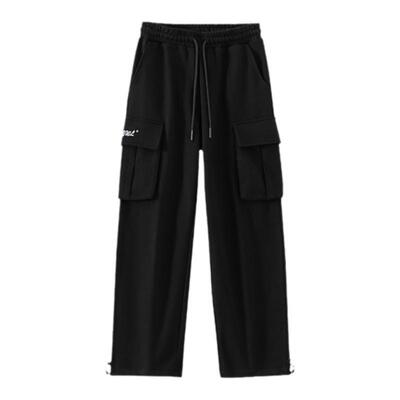 黑色灰色滑板裤VWL高腰