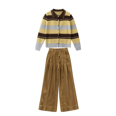 NTS97条纹毛衣/灯芯绒裤合集